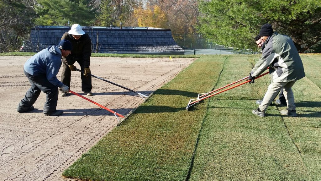 Sod Installation - Delea Sod Farms